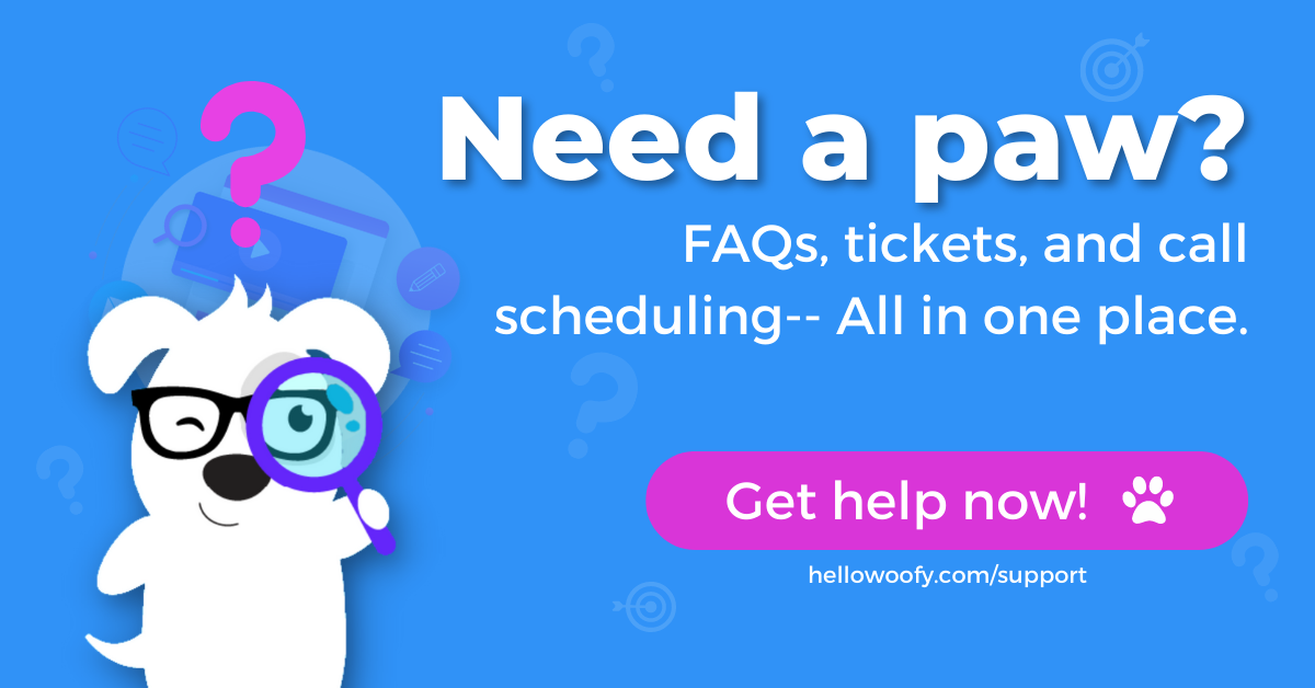 HelloWoofy.com - Support